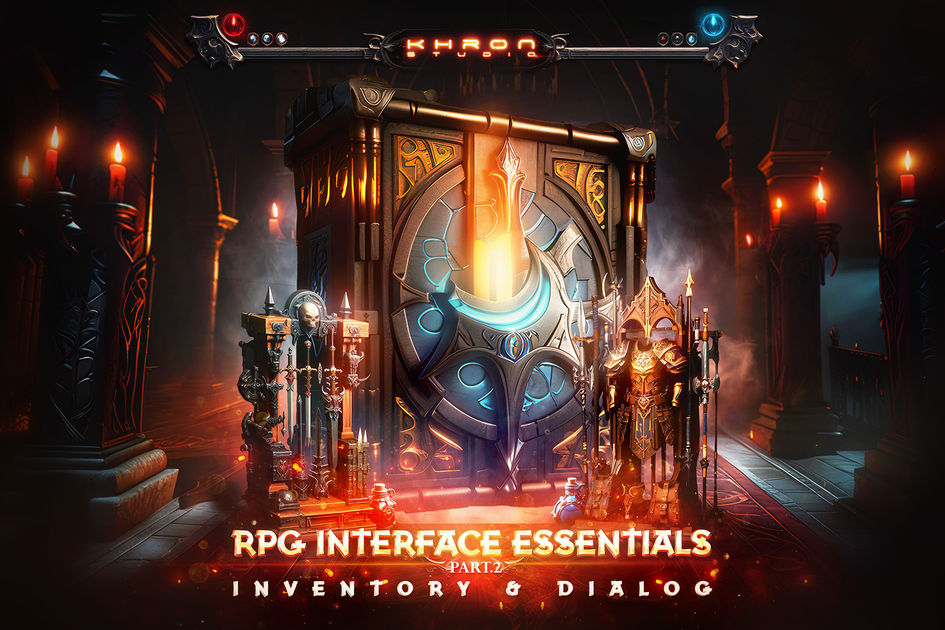 RPG Interface Essentials - Inventory & Dialog | Audio Sound FX | Unity ...