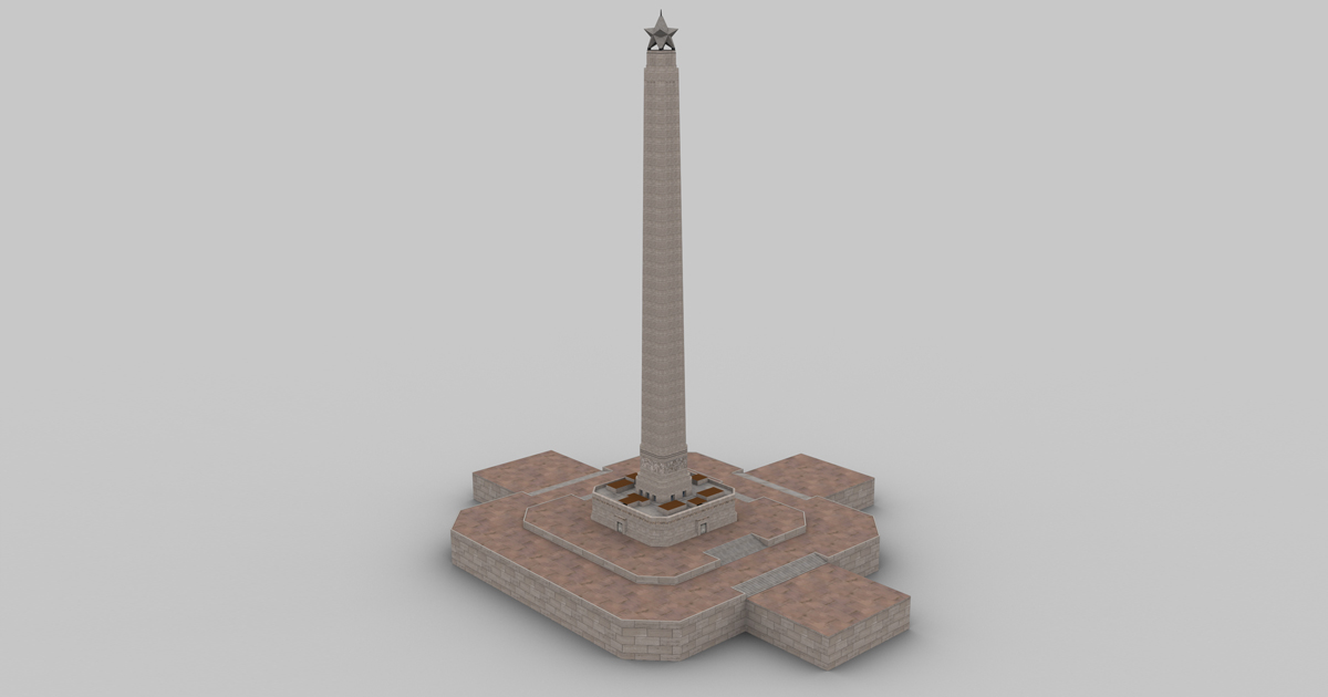 Texas Monument | 3D Urban | Unity Asset Store