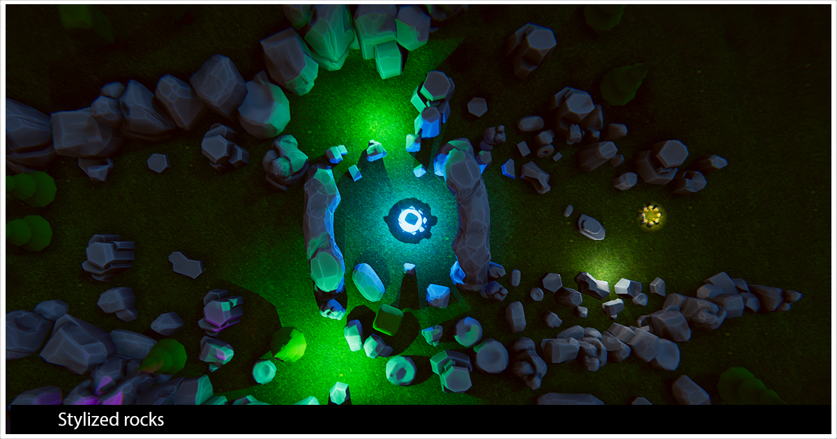 Stylized rocks pack // EDGE | 3D Exterior | Unity Asset Store