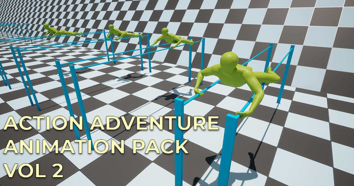 Action Adventure Animation Pack Vol 2 | 3D 动画 | Unity Asset Store