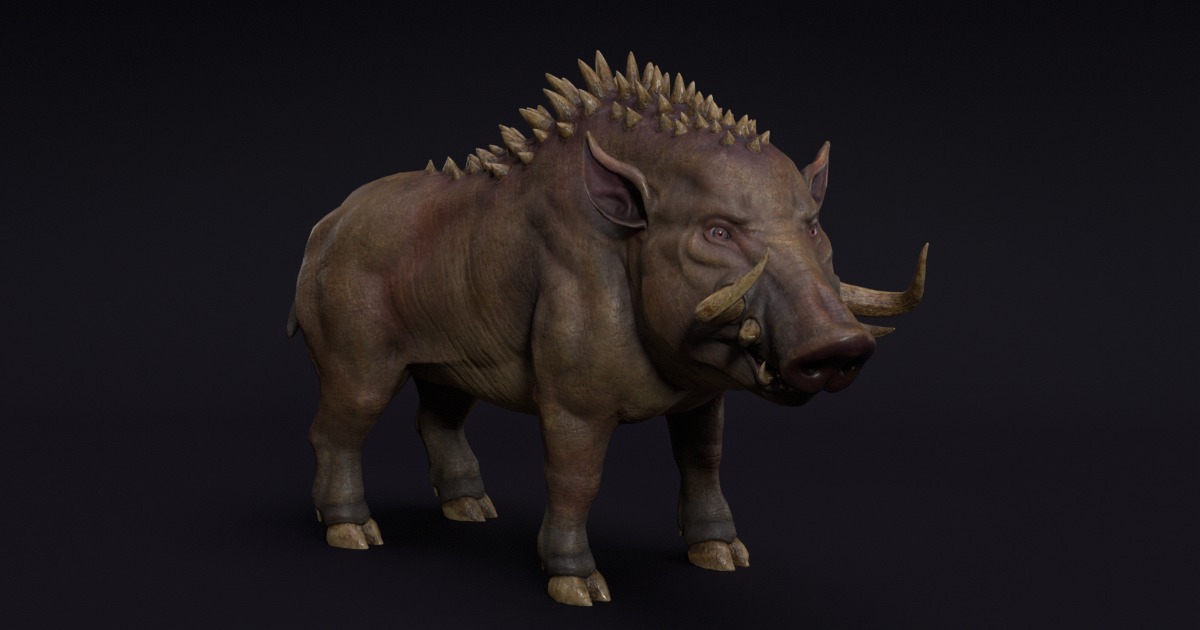 Boar creature | 3D Animals | Unity Asset Store