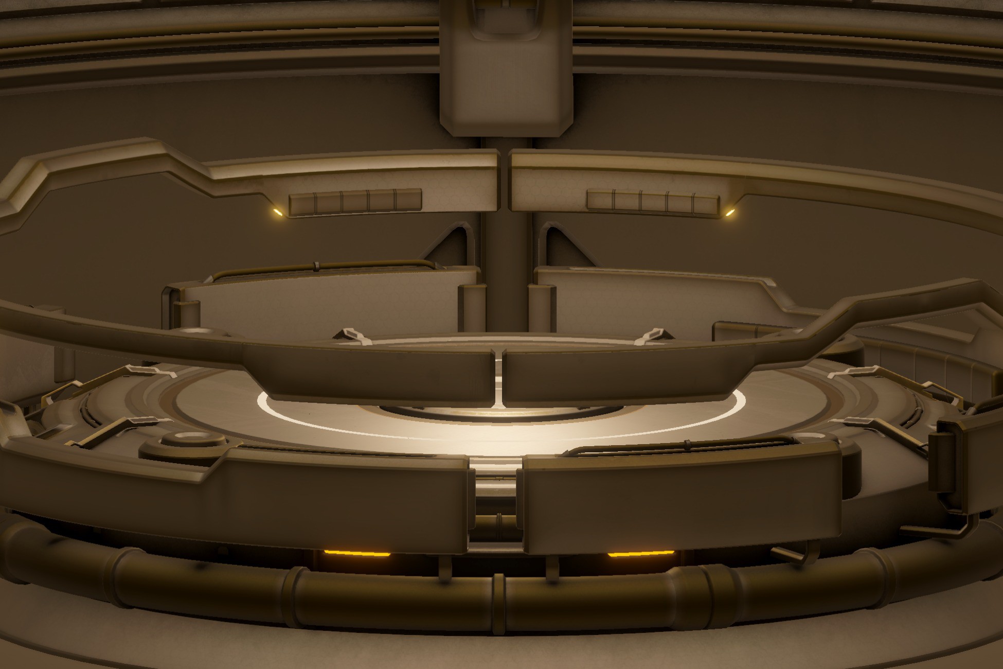 Circular Room 02 | 3D Sci-Fi | Unity Asset Store