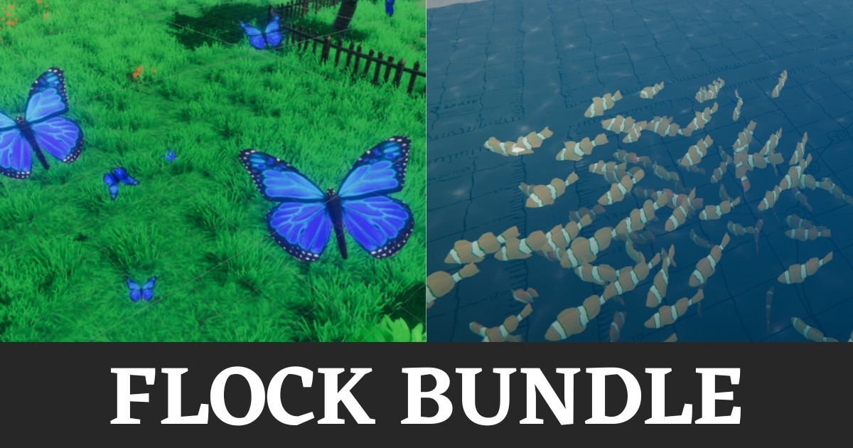 Flock Bundle | 3D Animals | Unity Asset Store