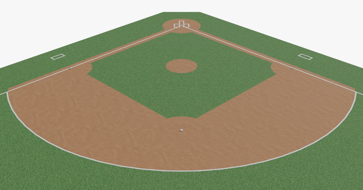 Baseball Field V01 | 3D Exterior | Unity Asset Store