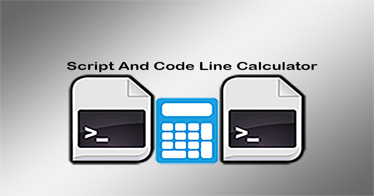 Script And Code Line Calculator | Utilities Tools | Unity Asset Store