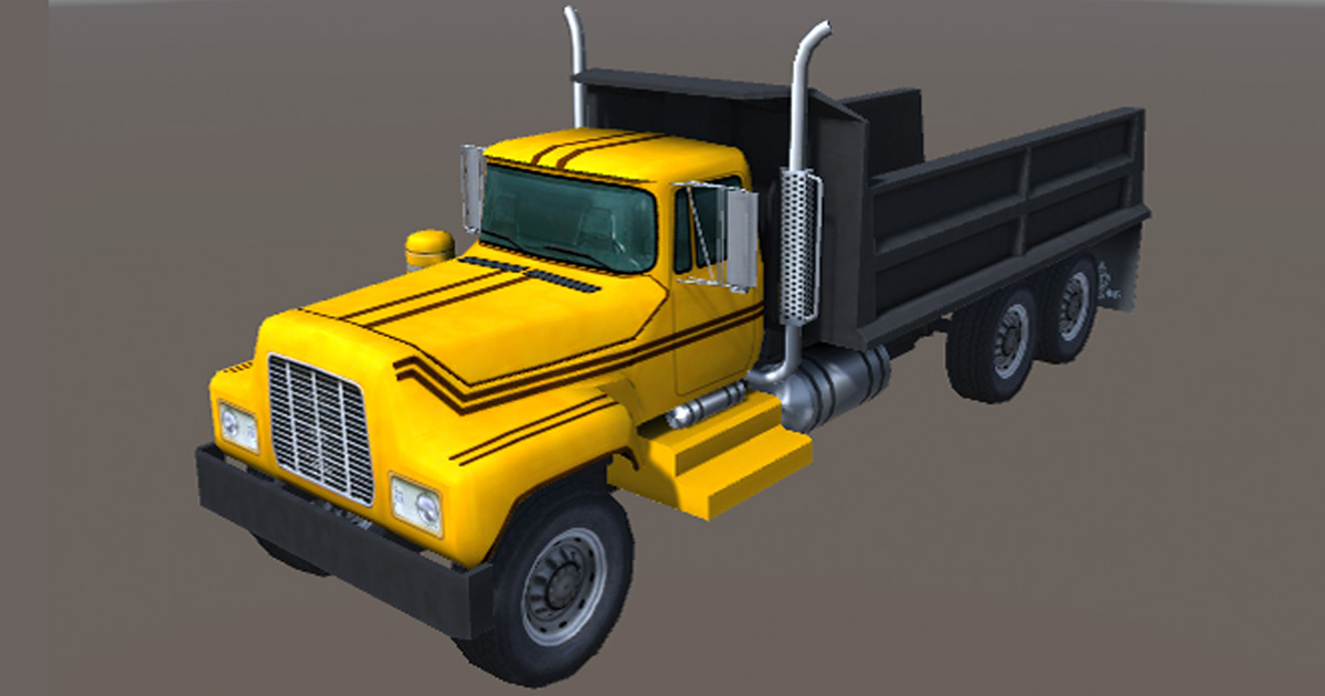Industry Heavy Load Truck 4 | 3D Land | Unity Asset Store