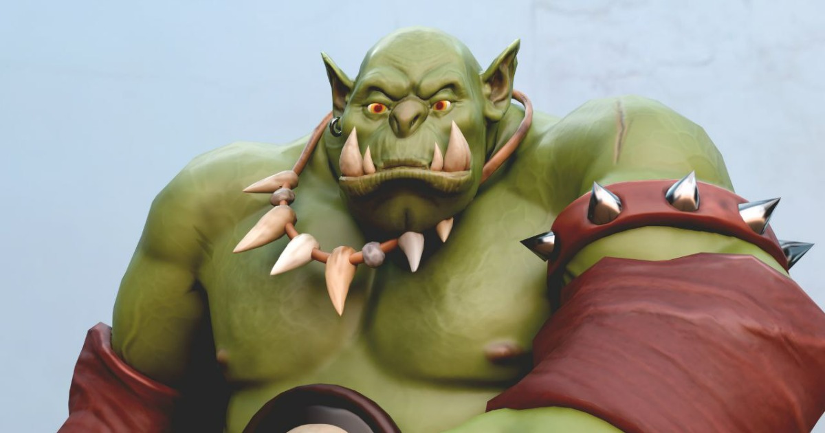 3D ORK | 3D Characters | Unity Asset Store