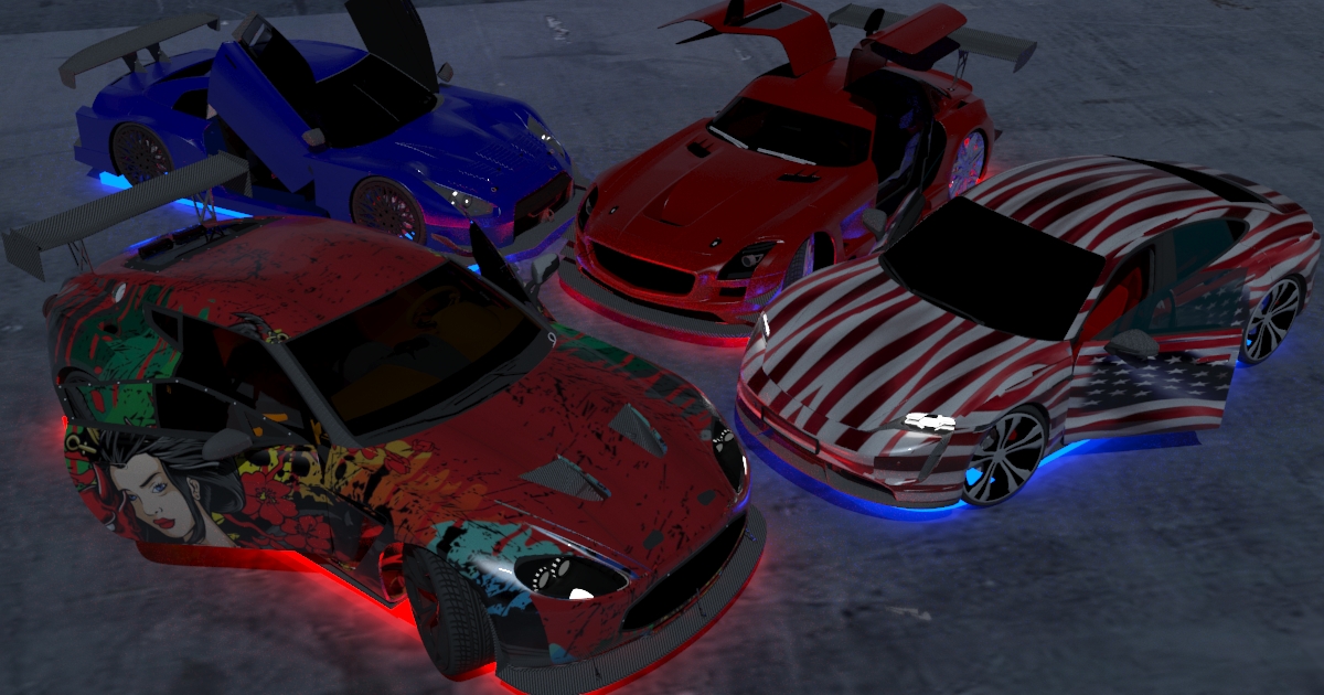 Mobile Ready Realistic Car Pack 1 | 3D Vehicles | Unity Asset Store