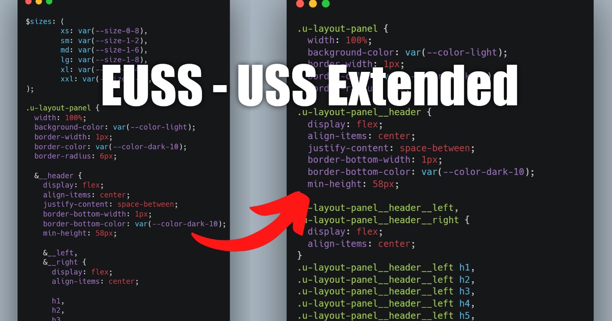 EUSS - USS Extended | GUI ツール | Unity Asset Store