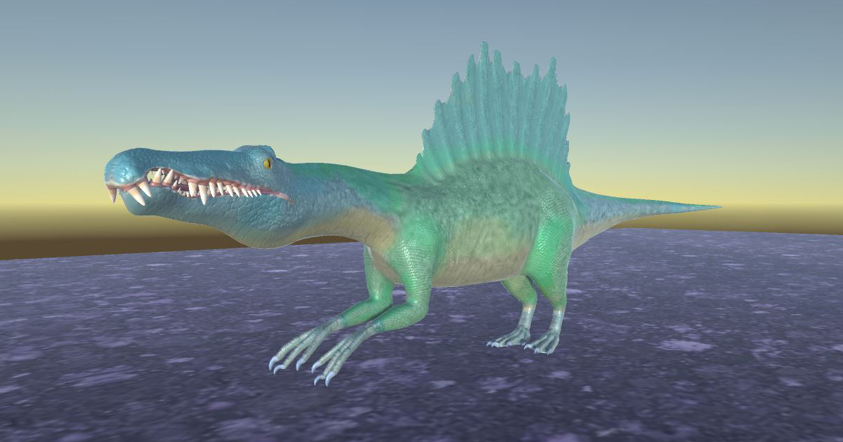 Spinosaurus aegyptiacus | Characters | Unity Asset Store