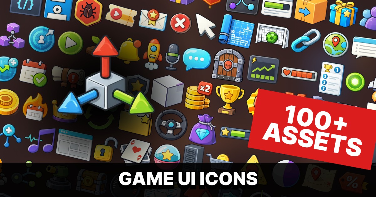 Game UI System Icons Pack for Mobile Casual RPG Strategy and Simulation ...