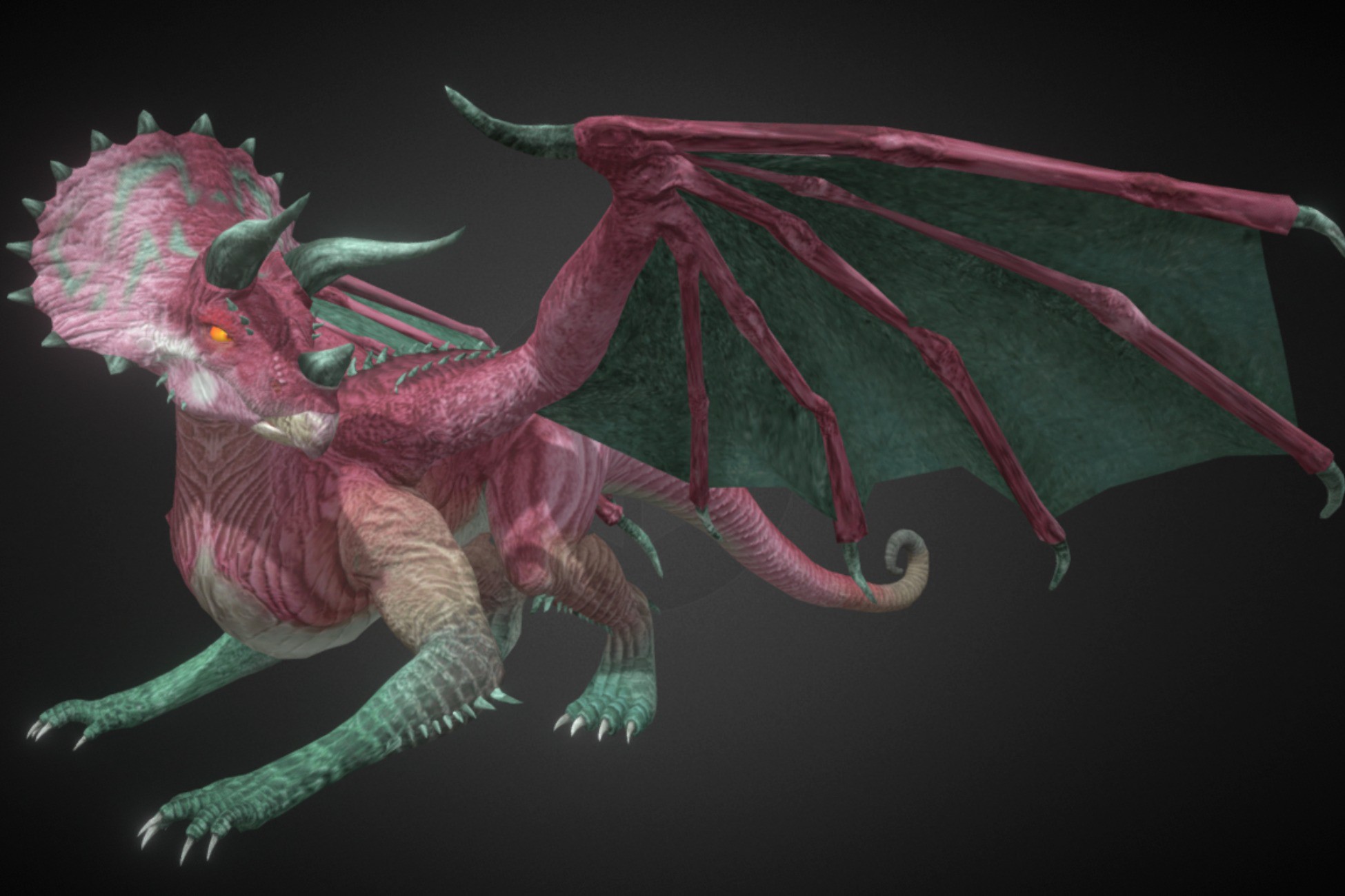 Ultimate Herbivorous Dragon v1.1 | 3D Creatures | Unity Asset Store