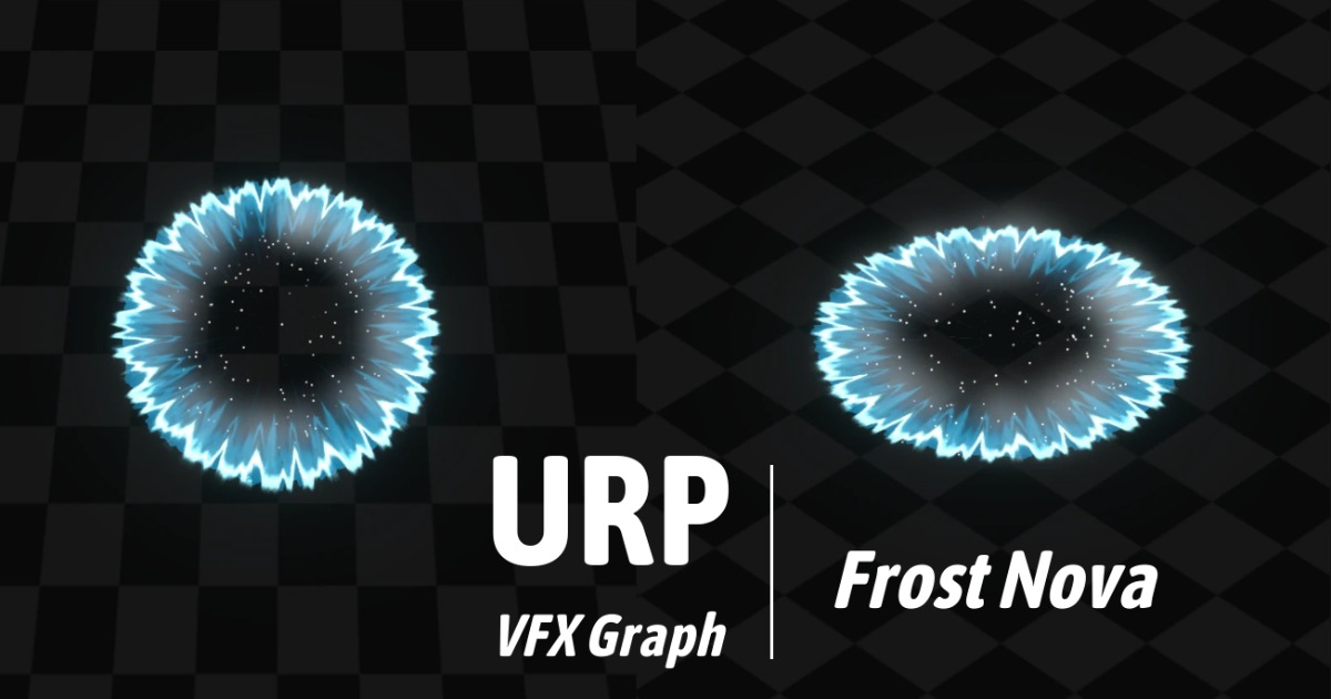 VFX Graph - Frost Nova | Spells | Unity Asset Store