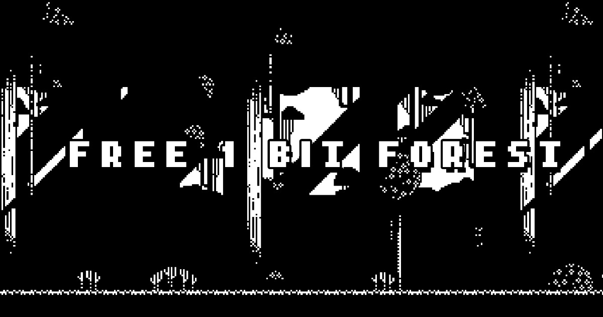 Free 1 Bit Forest | 2D Environments | Unity Asset Store