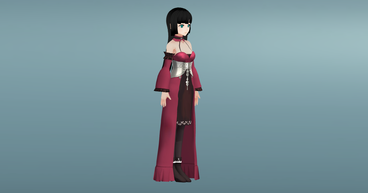 Protagonist 4 - Anime Girl Characters | 3D Humanoids | Unity Asset Store