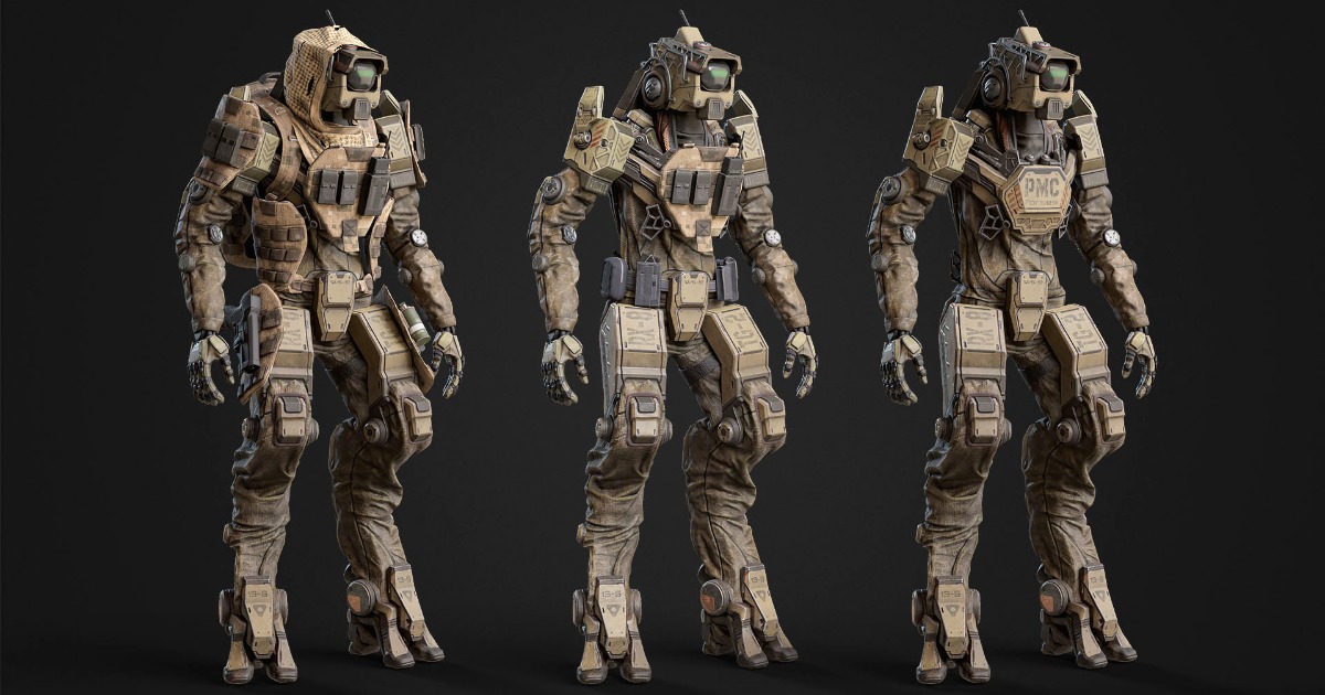 Droid Military | 3D Robots | Unity Asset Store