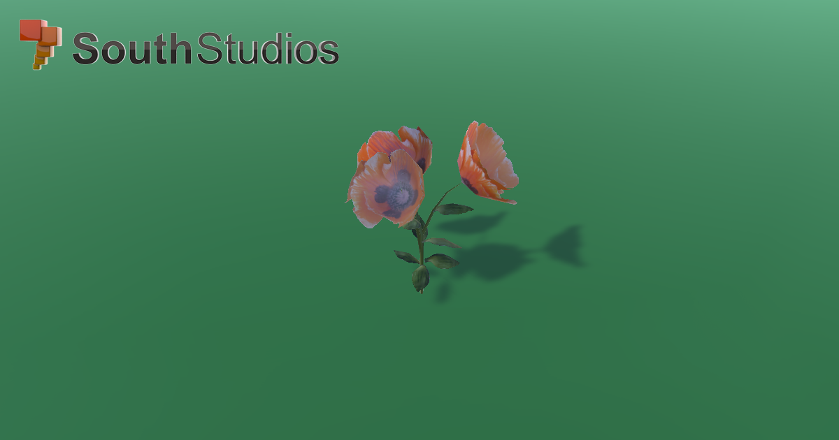LowPoly Flower A04 | 3D 花 | Unity Asset Store