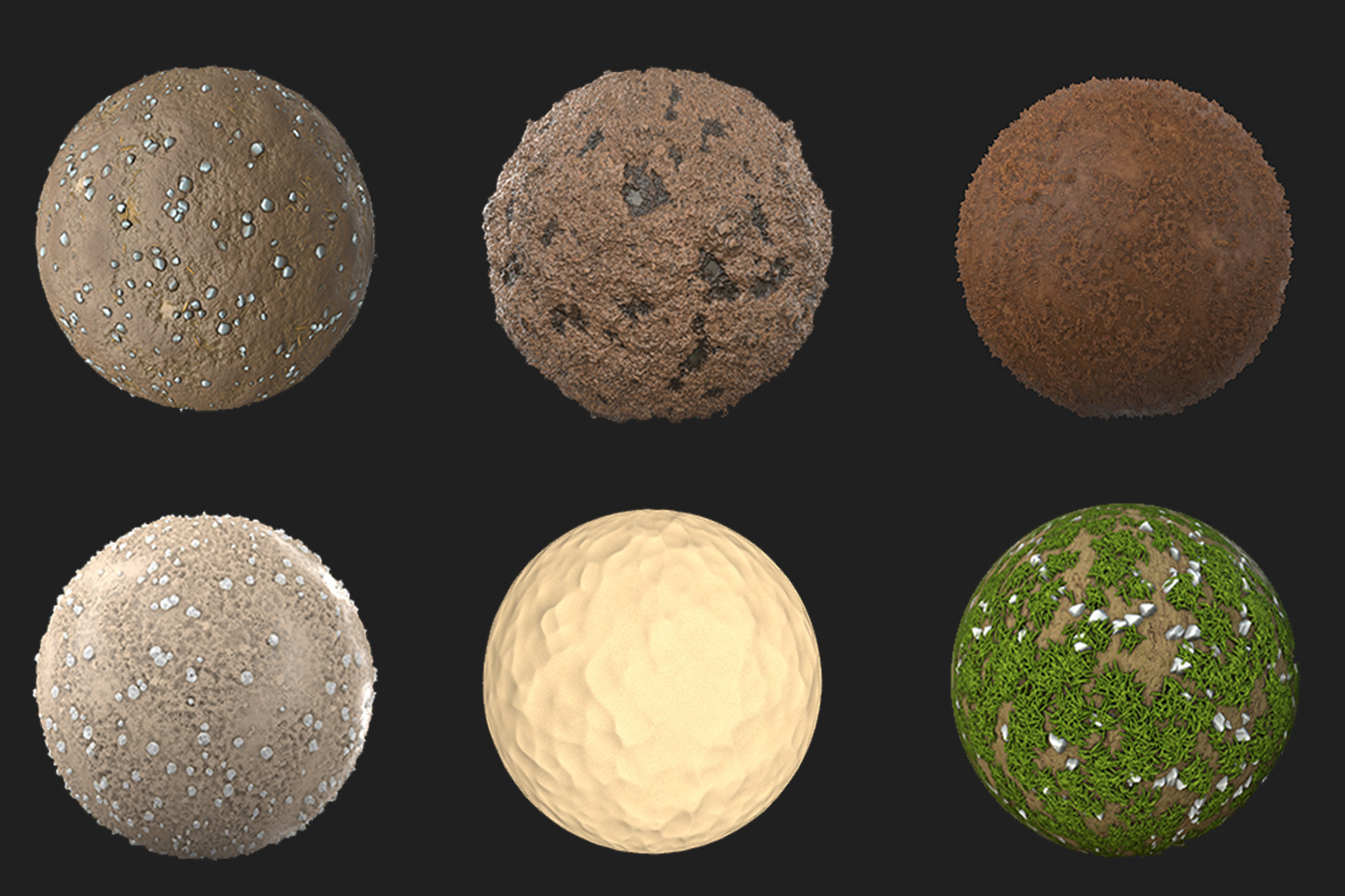 PBR 23 Terrain Materials | 2D 바닥 | Unity Asset Store