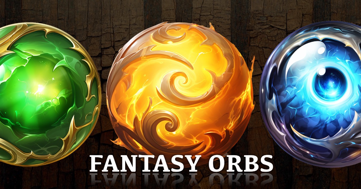 Fantasy Orbs | 2D Icons | Unity Asset Store