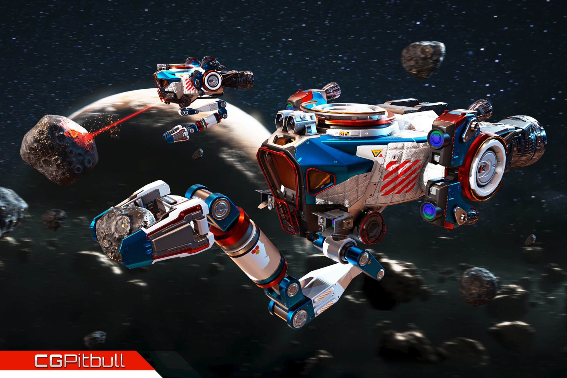 SCARAB Multipurpose Vehicle | 3D Space | Unity Asset Store