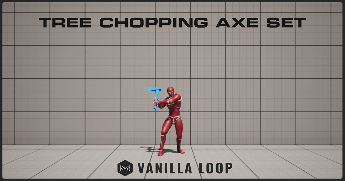 Tree Chopping Axe Set | 3D Animations | Unity Asset Store