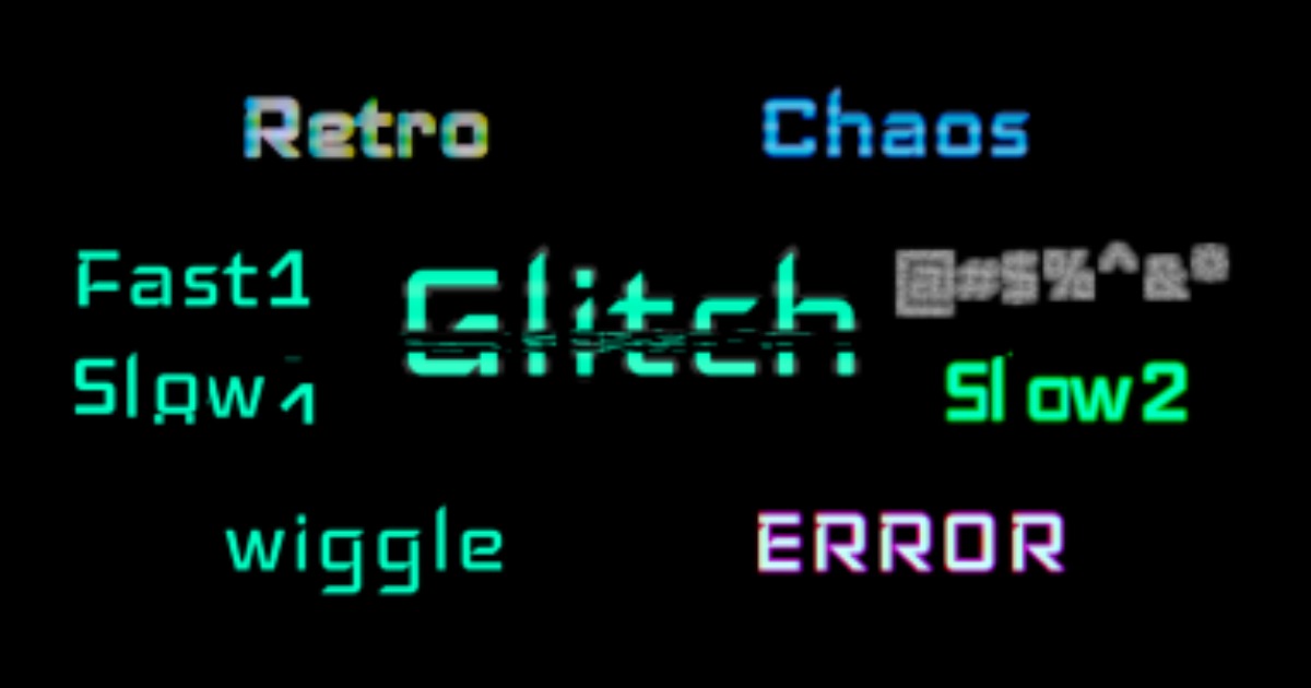 Glitch TMP VFX Pack - TextMeshPro | VFX Shaders | Unity Asset Store