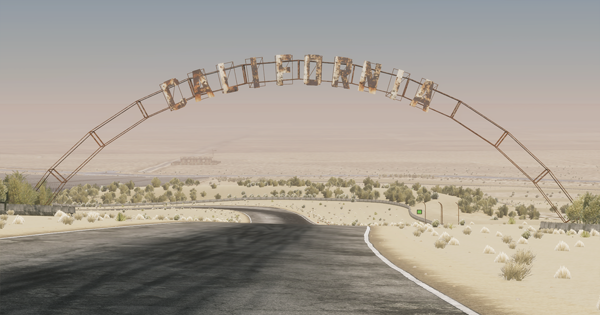Realistic Race Track California | 3D Roadways | Unity Asset Store