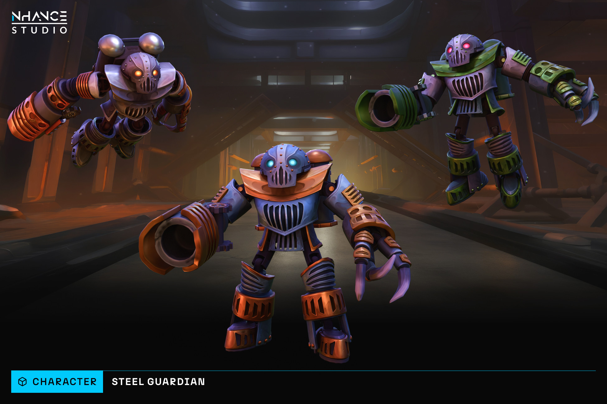 Stylized Steel Guardian | 3D Robots | Unity Asset Store