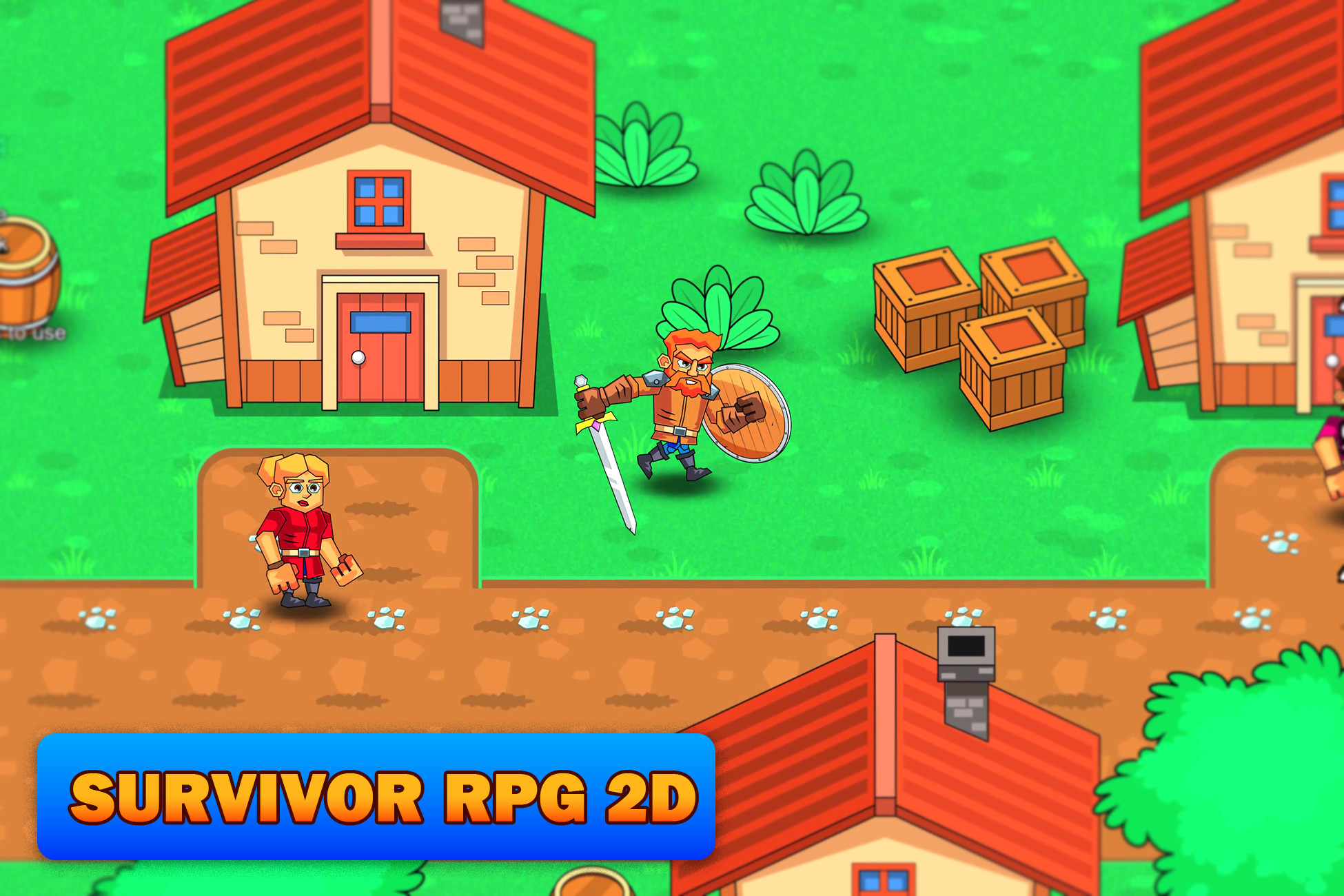 Survivor RPG 2D – Game Template by Black Rose Developers