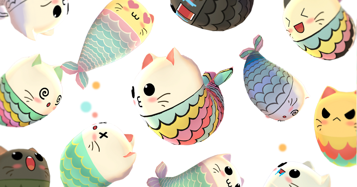 Cat Mermaid | Characters | Unity Asset Store