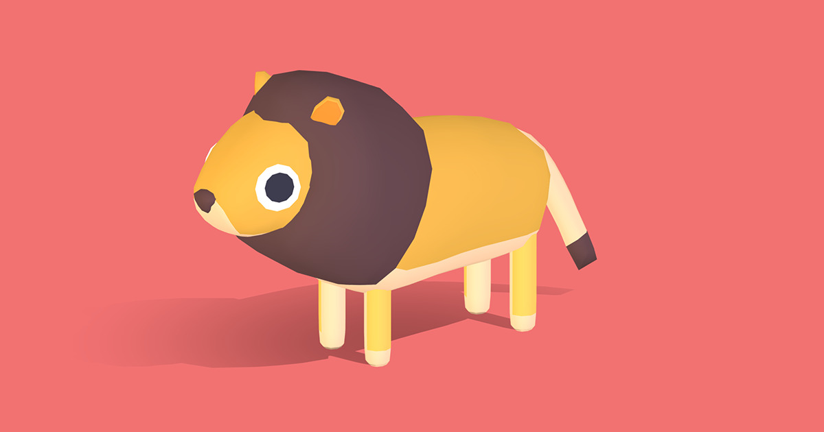 Lion - Quirky Series | Characters | Unity Asset Store