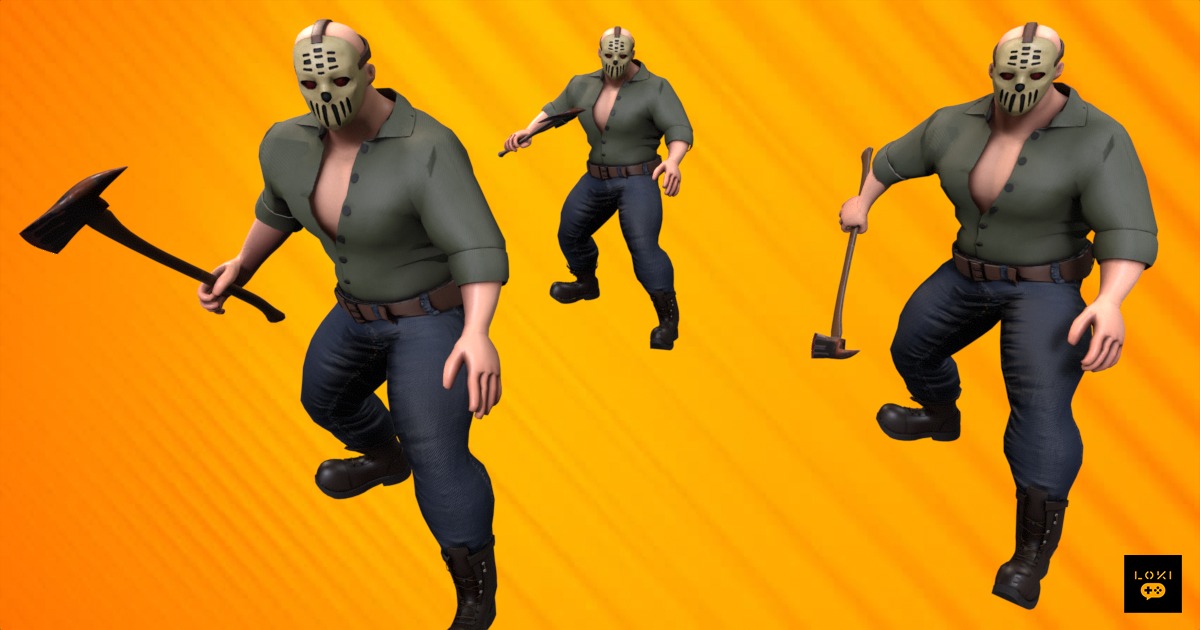 Terrifying Butcher - Stylized 3D Character Model | 3D Characters ...