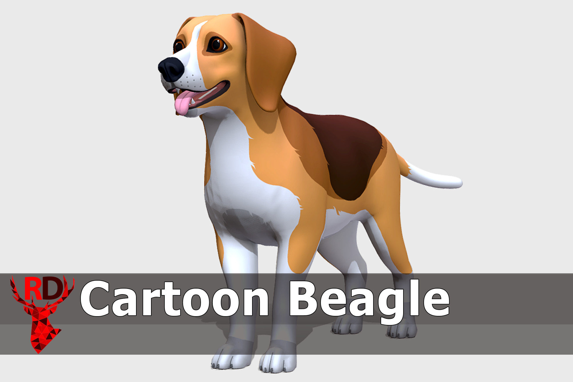 Cartoon Dog - Beagle | 3D Animals | Unity Asset Store