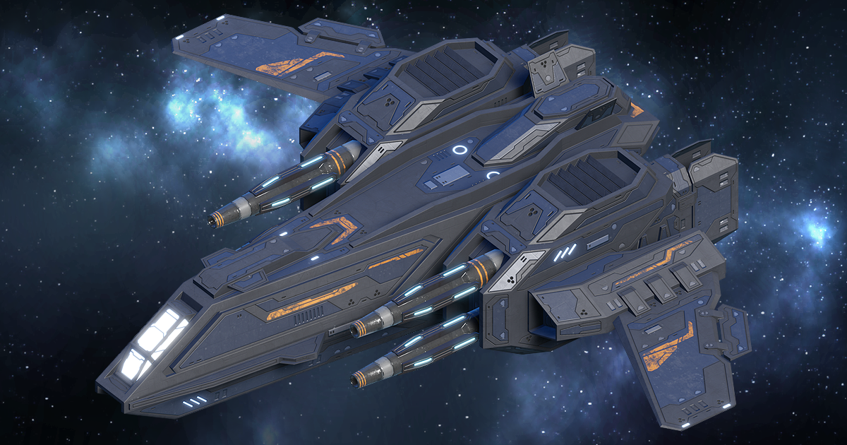 Spaceship Hellstar Fighter | 3D Space | Unity Asset Store