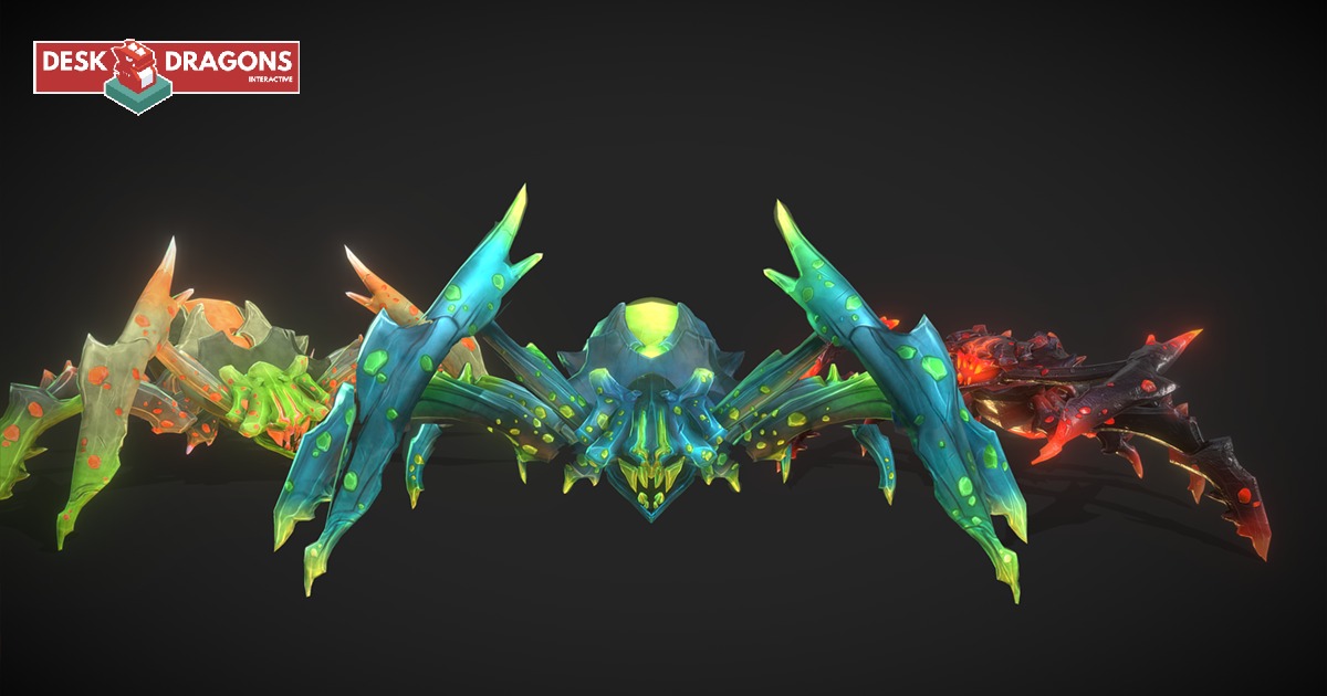 Spiders Bundle | 3D Creatures | Unity Asset Store