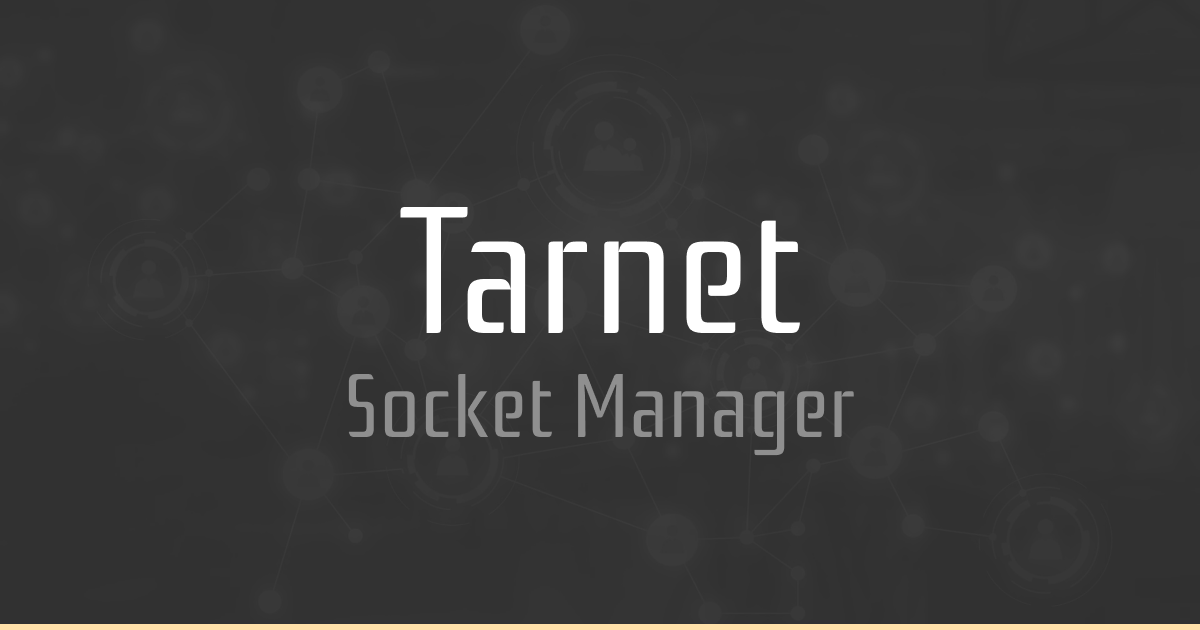 Tarnet - Socket Manager | Utilities Tools | Unity Asset Store