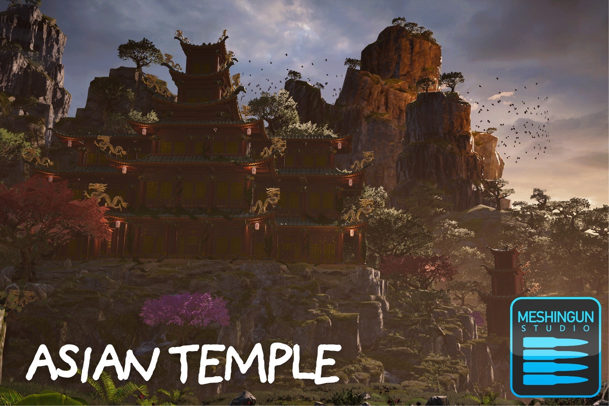 Asian Temple Pack | 3D Environments | Unity Asset Store