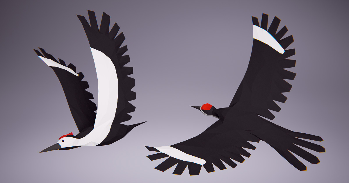 Low Poly Bird: Woodpecker | Characters | Unity Asset Store