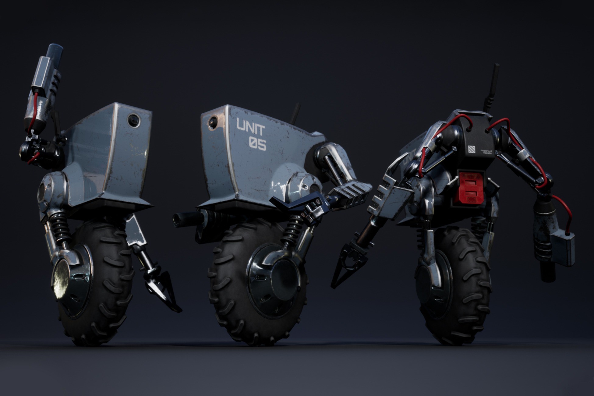 Droid Outlander | 3D Robots | Unity Asset Store