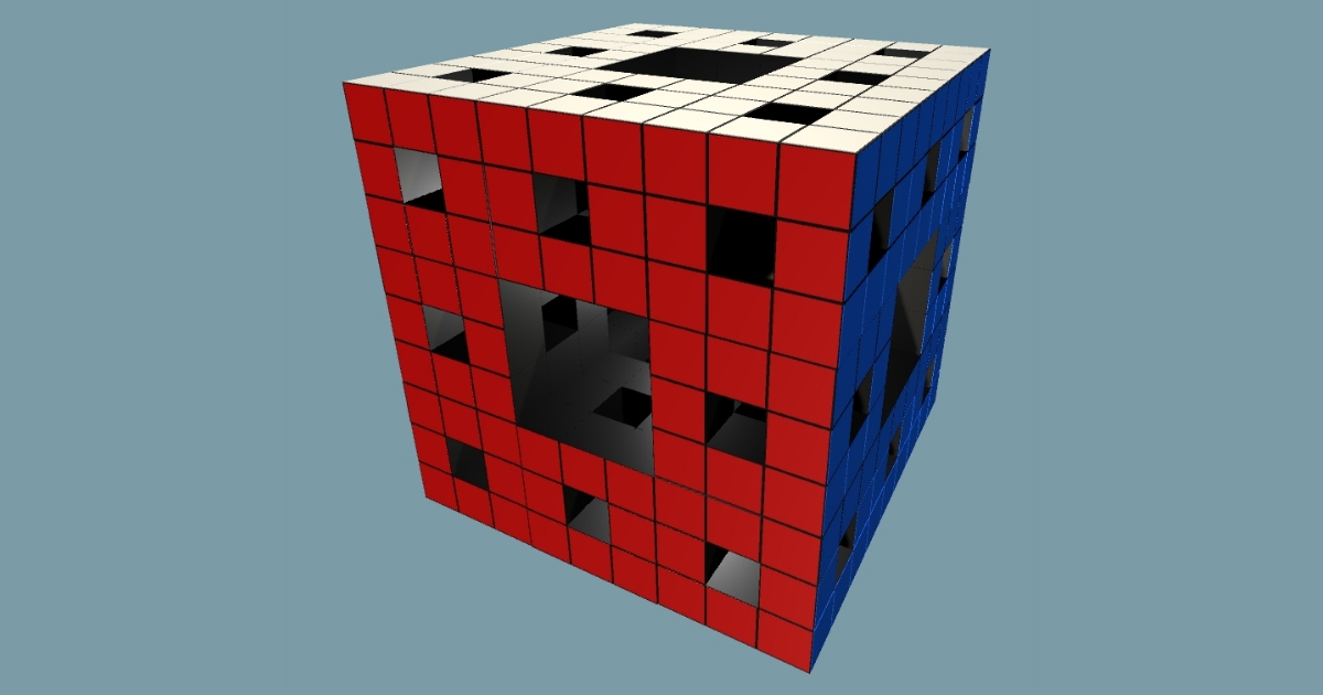 Menger Sponge Puzzle | Systems | Unity Asset Store