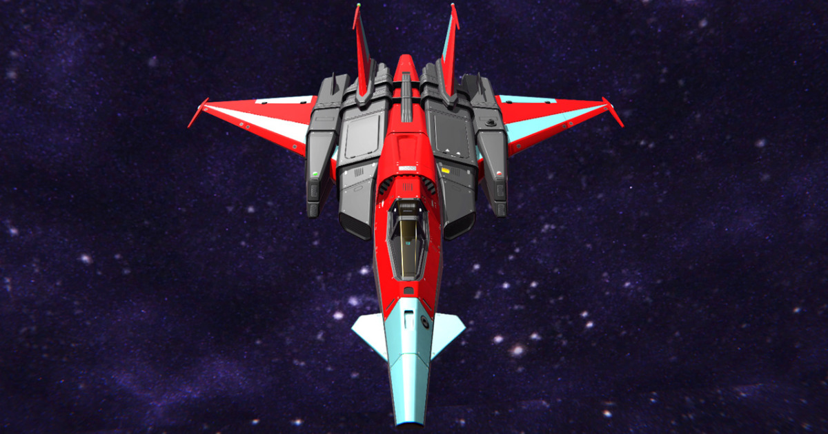 Starfighter Spaceship | 3D Space | Unity Asset Store