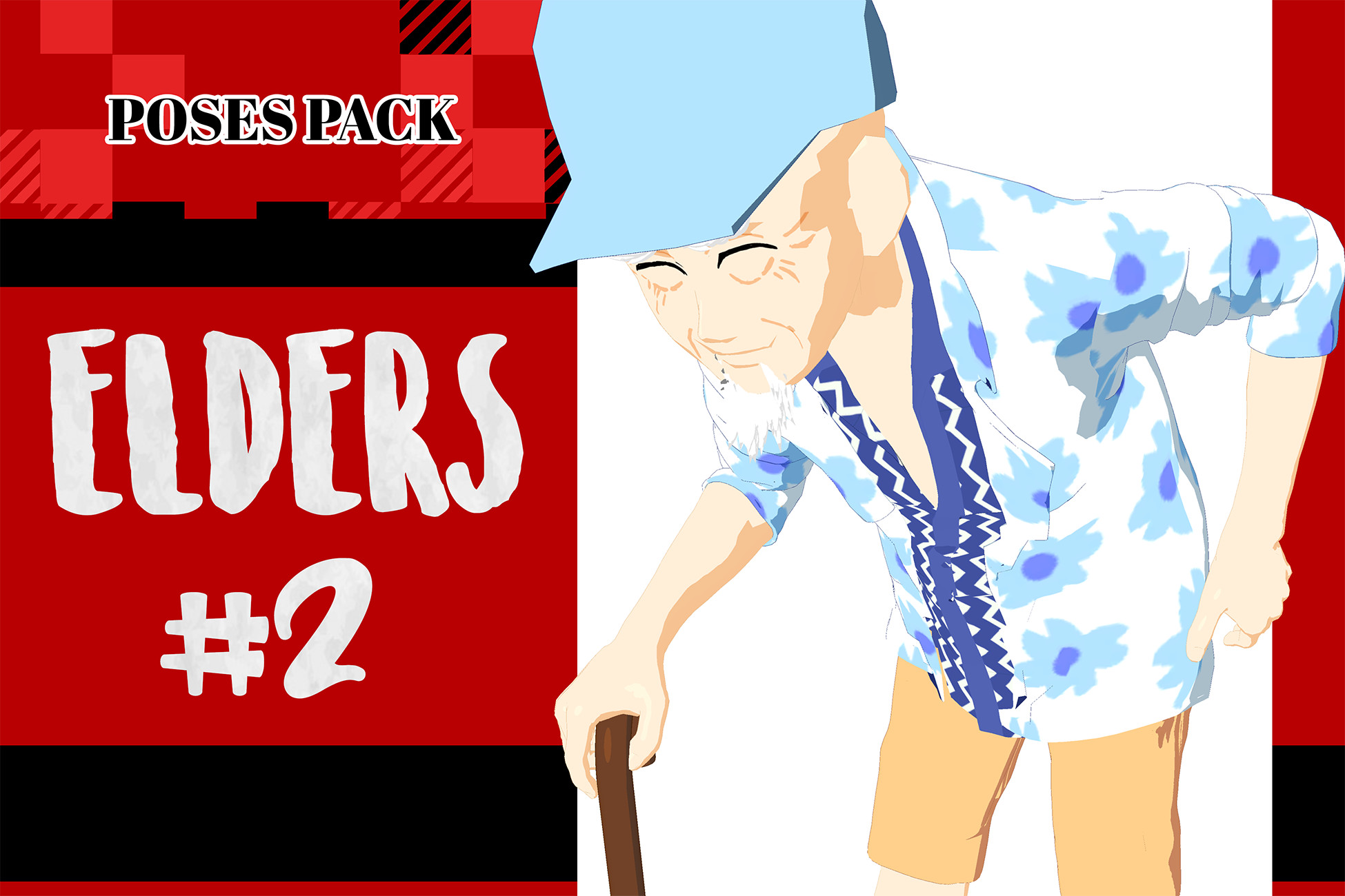 Poses Pack: Elders#2 | 3D 애니메이션 | Unity Asset Store
