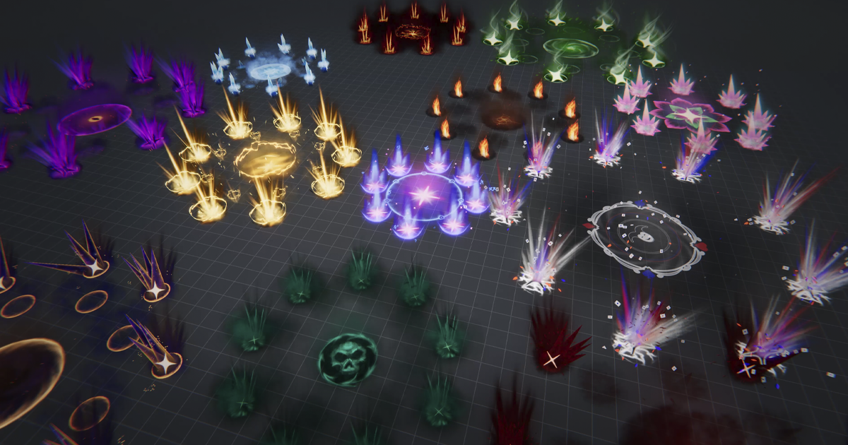 Elemental Shockwaves VFX Pack | Spells | Unity Asset Store