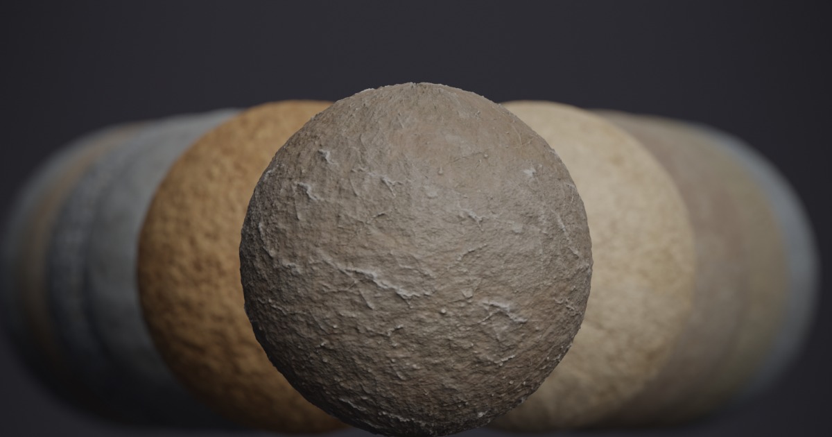 10 Concrete Materials #2 | 2D Concrete | Unity Asset Store