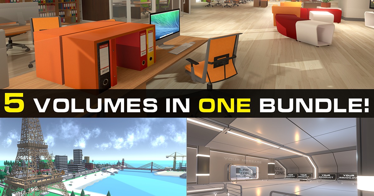 3D Package Bundle 01 | 3D Environments | Unity Asset Store