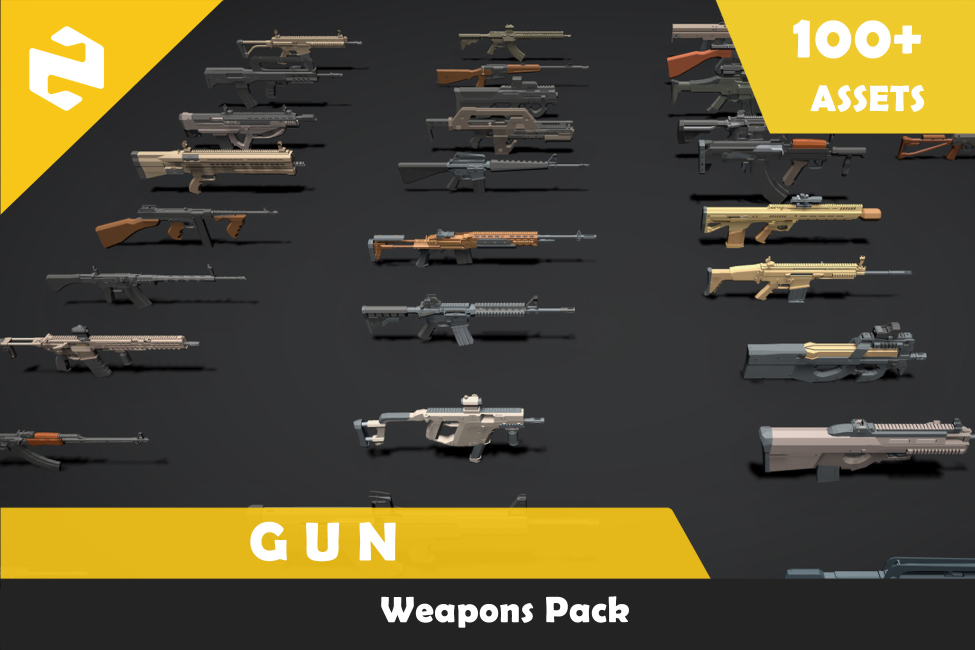 Weapons Pack - Guns | 3D Guns | Unity Asset Store