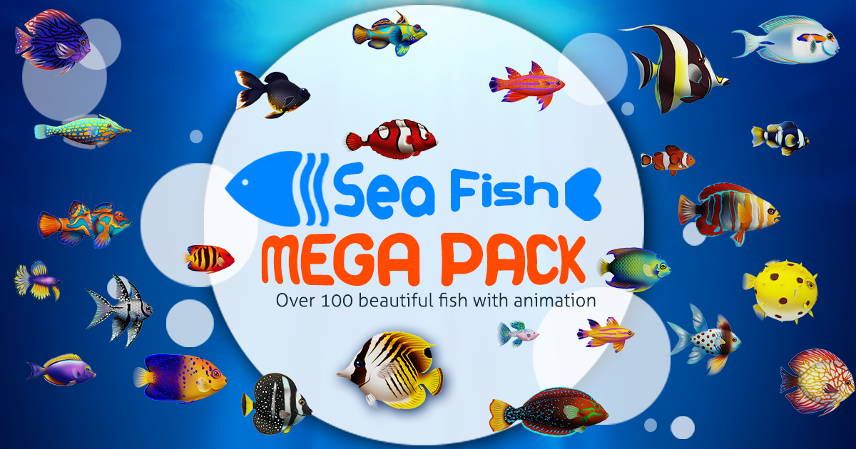 Sea Fish Mega Pack | Characters | Unity Asset Store
