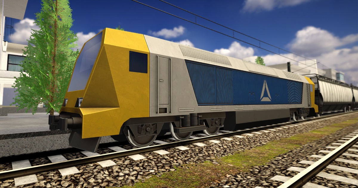 Locomotive 14 | 3D Land | Unity Asset Store