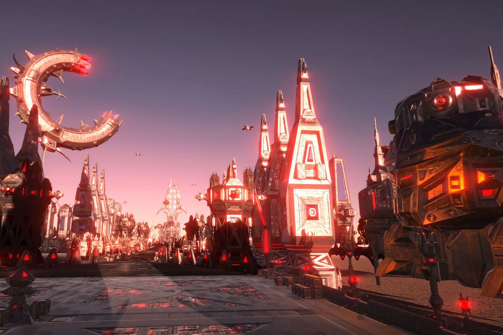 Scifi Mechanical City | 3D Sci-Fi | Unity Asset Store