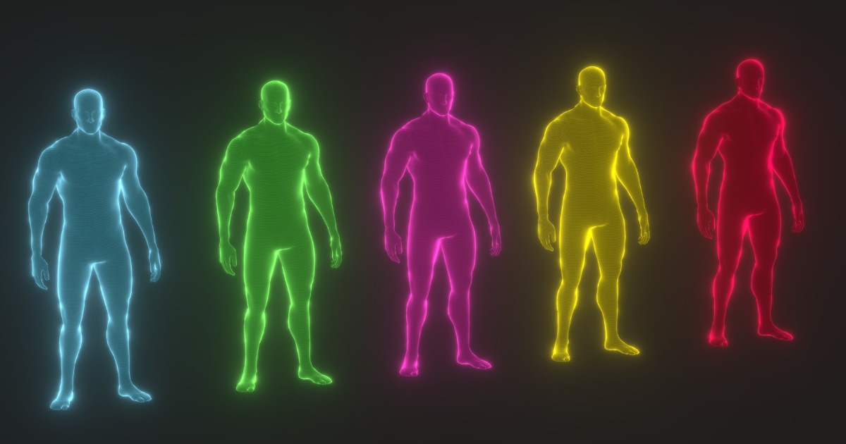 Animated Human Hologram Male 3D Model | Characters | Unity Asset Store